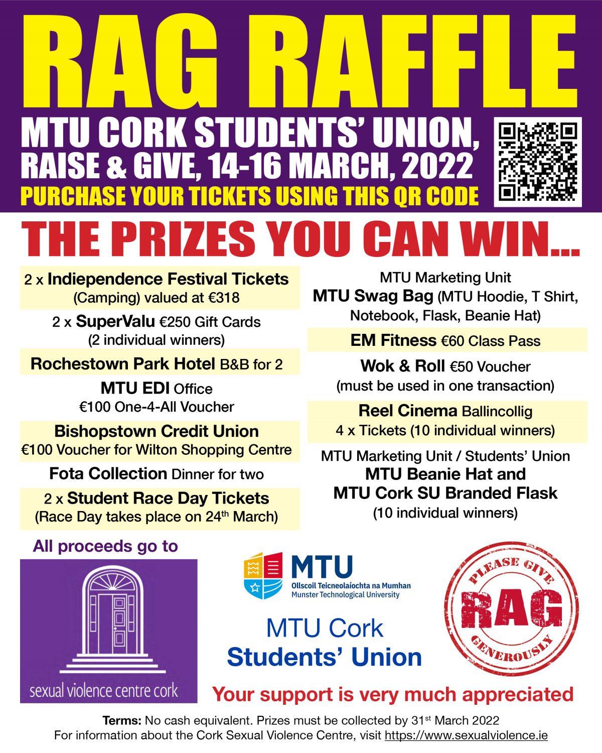 RAG 2022 - MTU Students Union